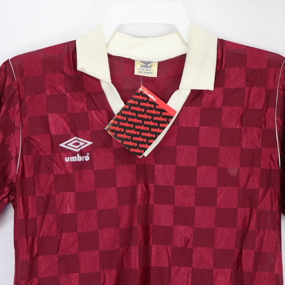 Umbro | Shirts | 8s New Umbro Mens Small Checker Soccer Jersey | Poshmark